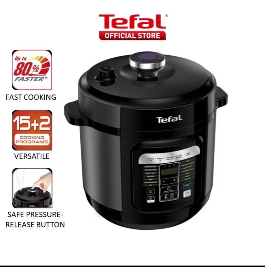 Tefal Electric Pressure Cooker, TV & Home Appliances, Kitchen ...