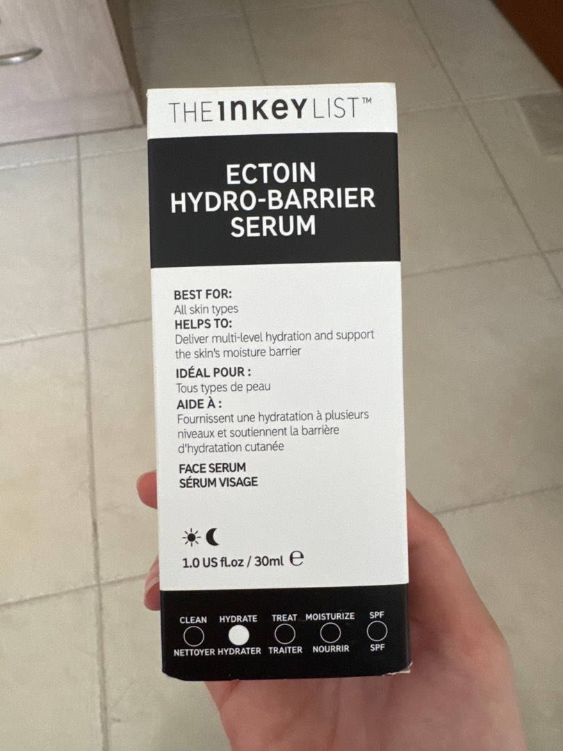The INKEY List Ectoin Hydro-Barrier Serum 30ml, Beauty & Personal Care ...
