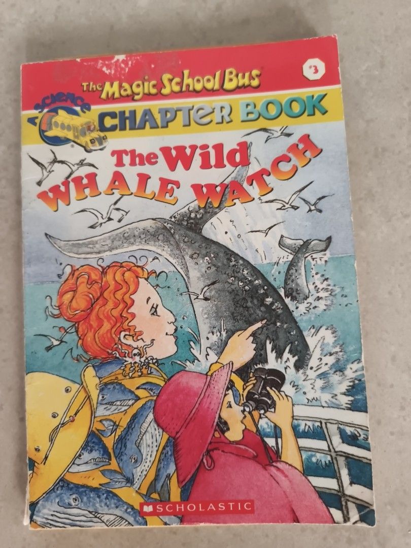 The Magic School Bus Chapter Book: The Wild Whale Watch, Hobbies & Toys ...