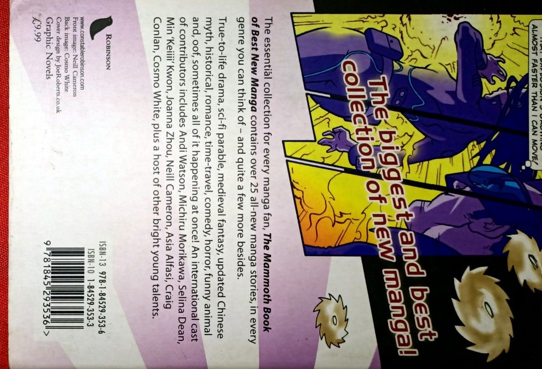 The Mammoth Book of Best New Manga, Hobbies & Toys, Books & Magazines ...