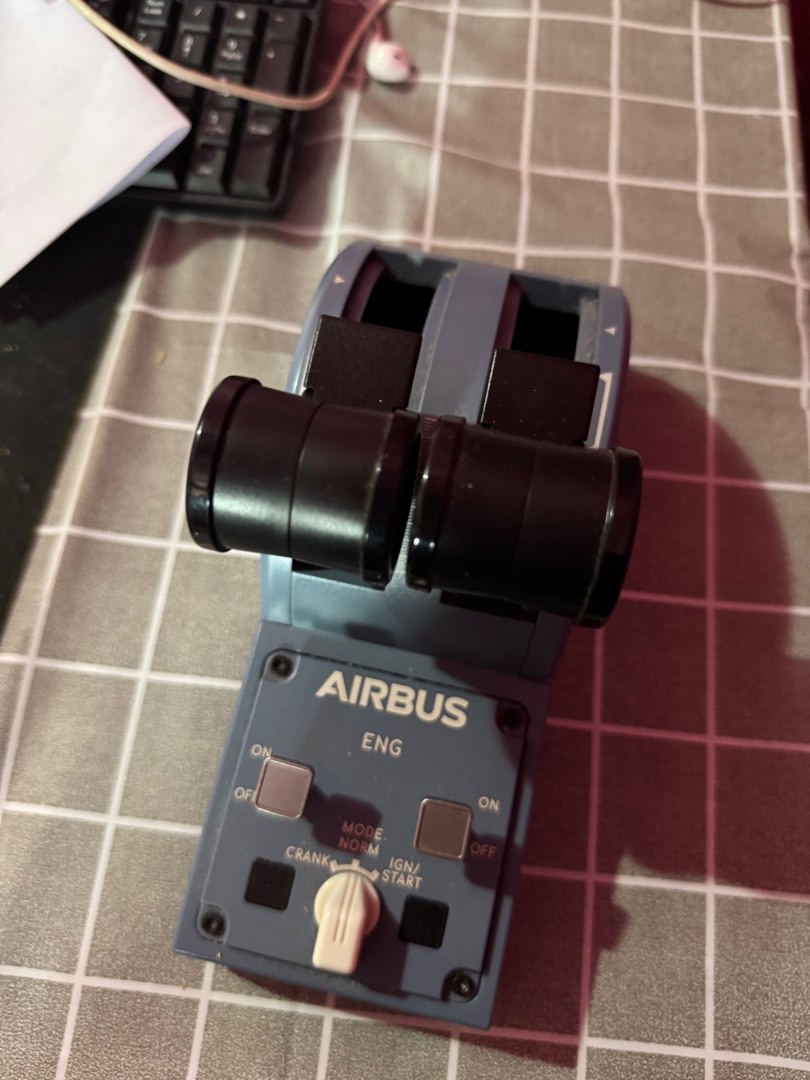 Thrustmaster Airbus Edition Throttle Quadrant, Video Gaming, Gaming ...