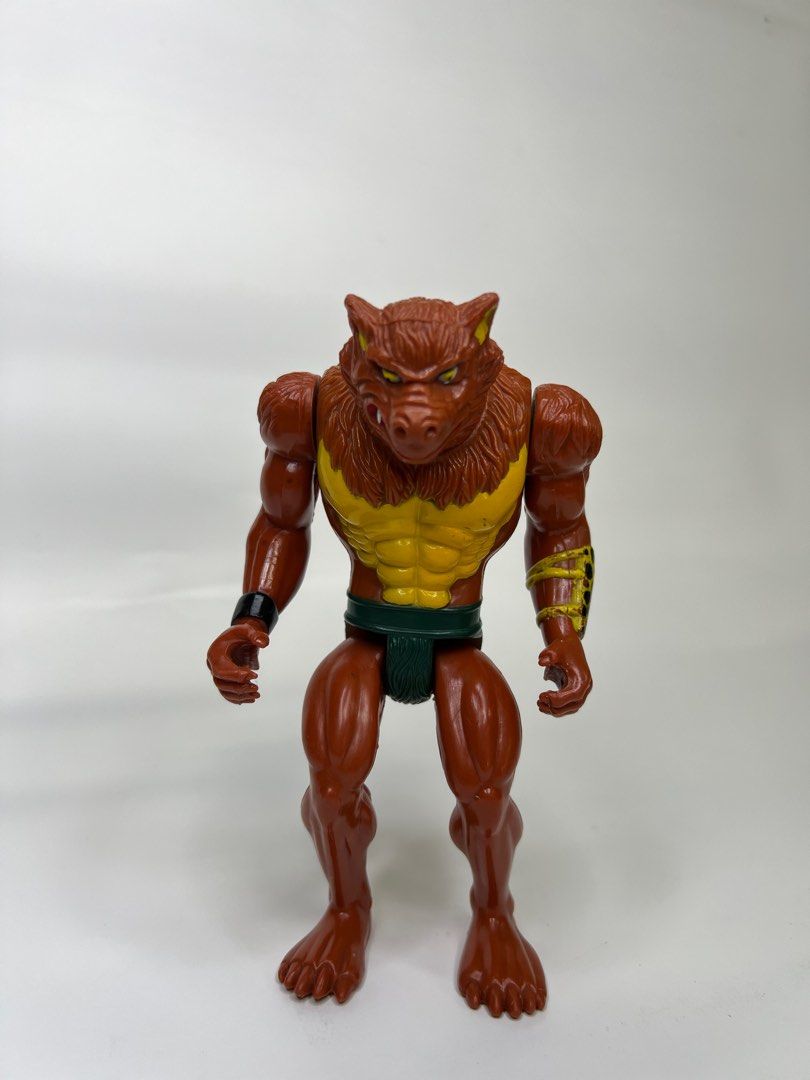 ThunderCats Jackalman Action Figure LJN Toys T. Wolf Telepix Vintage ...
