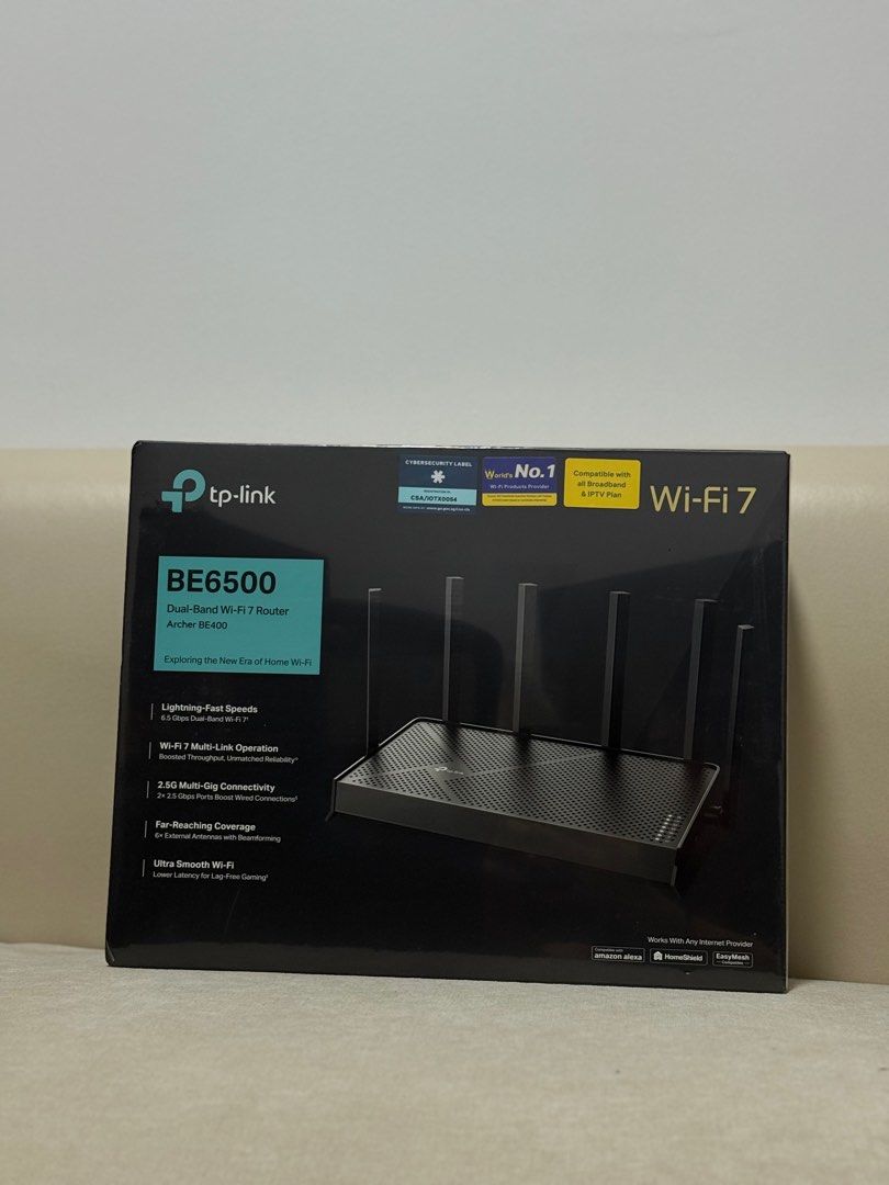TP-Link BE6500 Dual-Band Wi-Fi 7 Router, Computers & Tech, Parts ...
