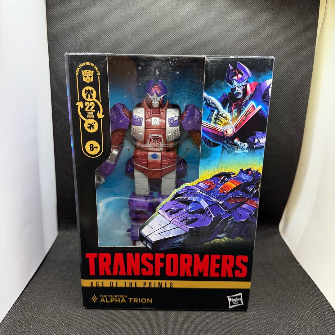 Transformers Age of the Primes Alpha Trion Action Figure, Hobbies ...