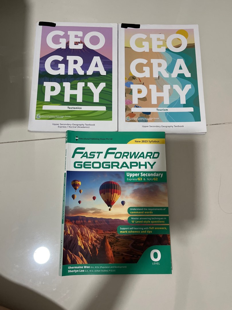 Upper Secondary Geography Textbooks - O Level, Hobbies & Toys, Books ...