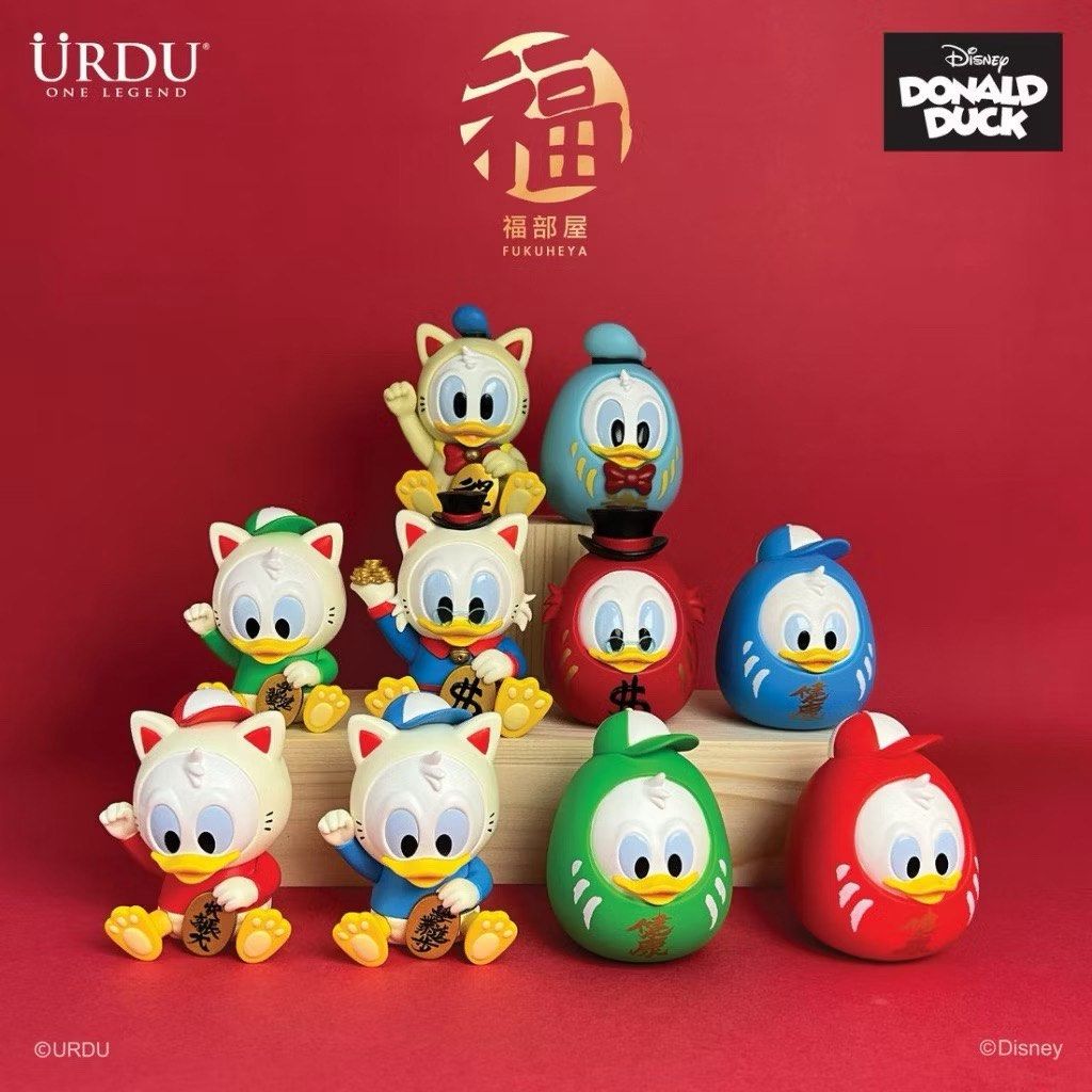 URDU x Disney Donald Duck Fukueya Blind Box, Hobbies & Toys, Toys ...