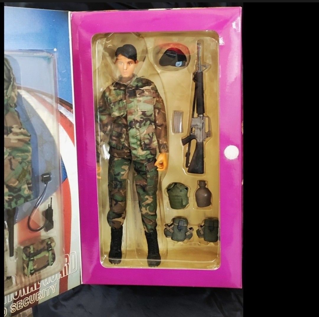 US ARMY NATIONAL GUARD 12 inches FIGURE💫 1/6 美國陸軍國民警衛隊國土安全部女兵非Hot Toys ...