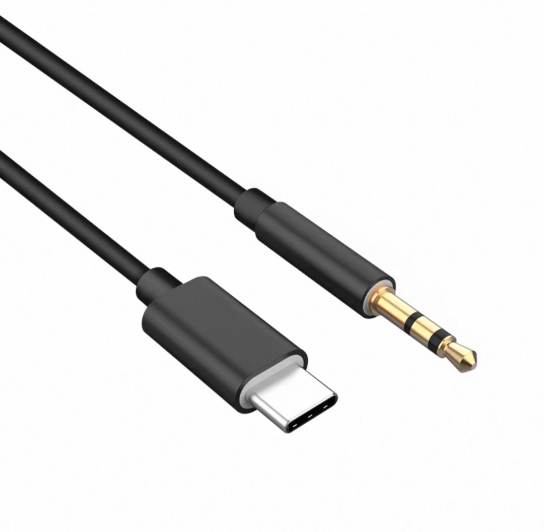 USB-C to 3.5mm Aux Cable $8, Audio, Portable Audio Accessories on Carousell