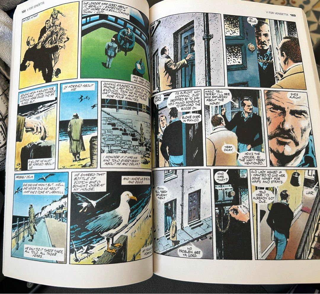 V for Vendetta graphic novel, Hobbies & Toys, Books & Magazines, Comics ...