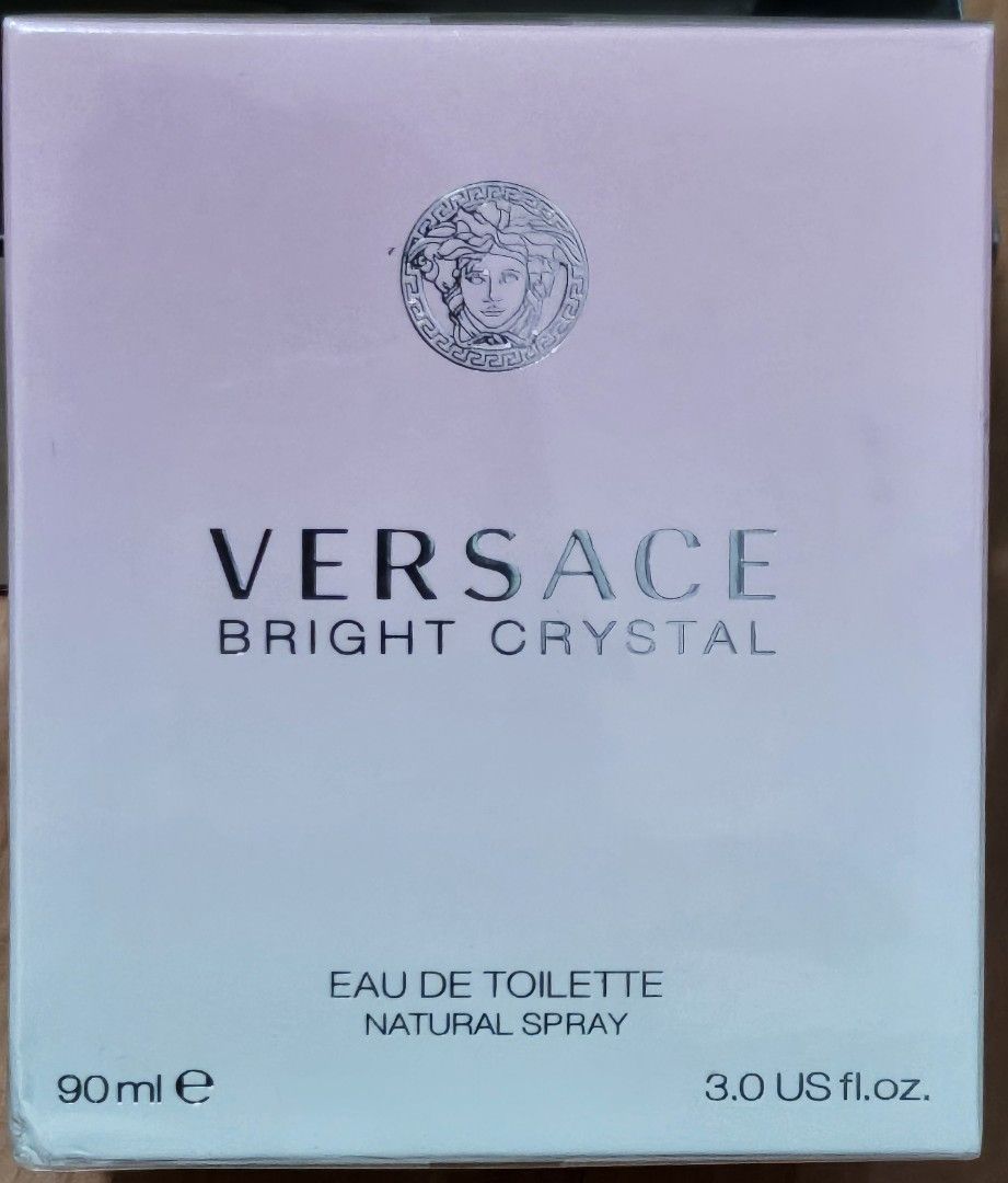 Versace Bright Crystal Eau de Toilette 90ml, Beauty & Personal Care ...