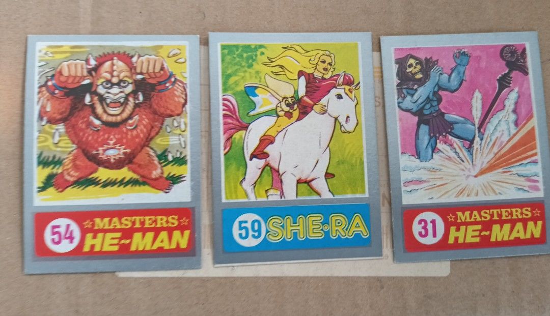 Vintage 80s Local MOTU trading Tikam cards !!!, Hobbies & Toys, Toys ...