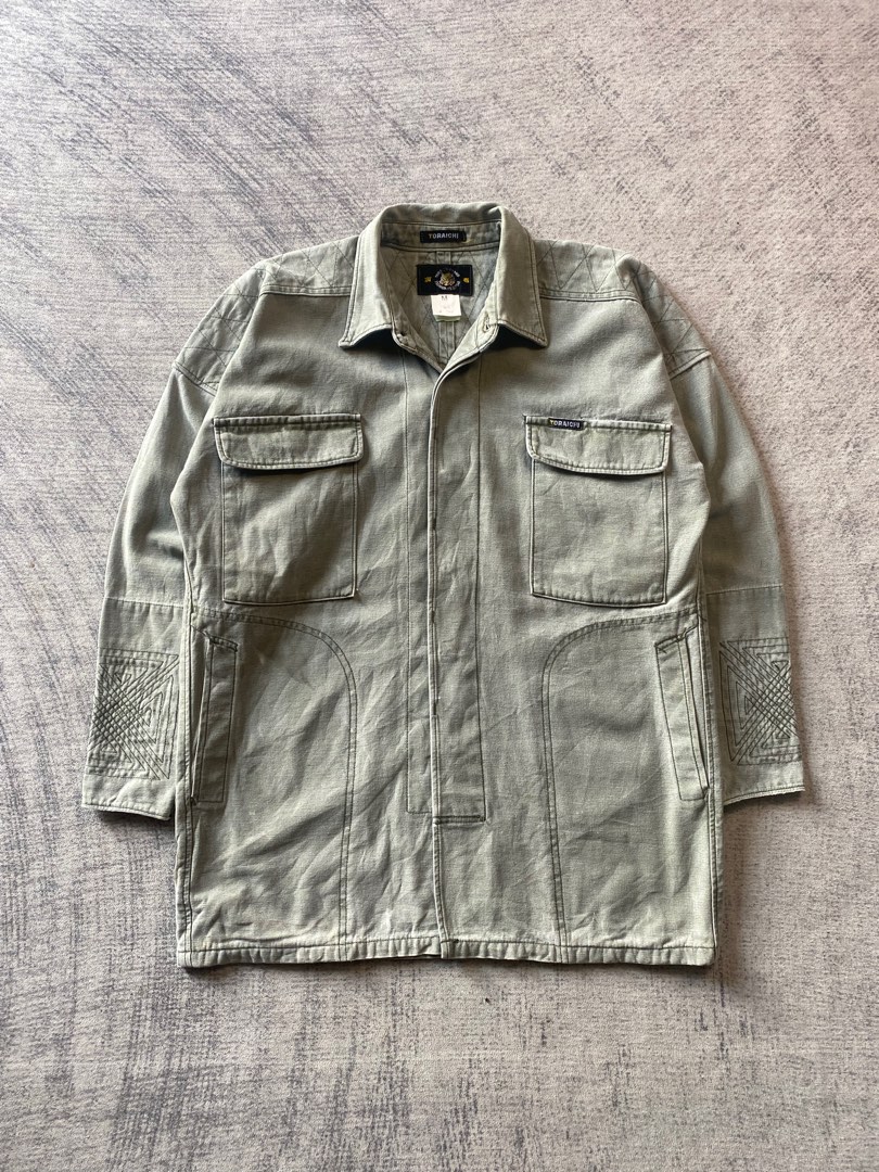 Vintage Japan Workwear Toraichi Worker Jacket, Men's Fashion, Coats ...