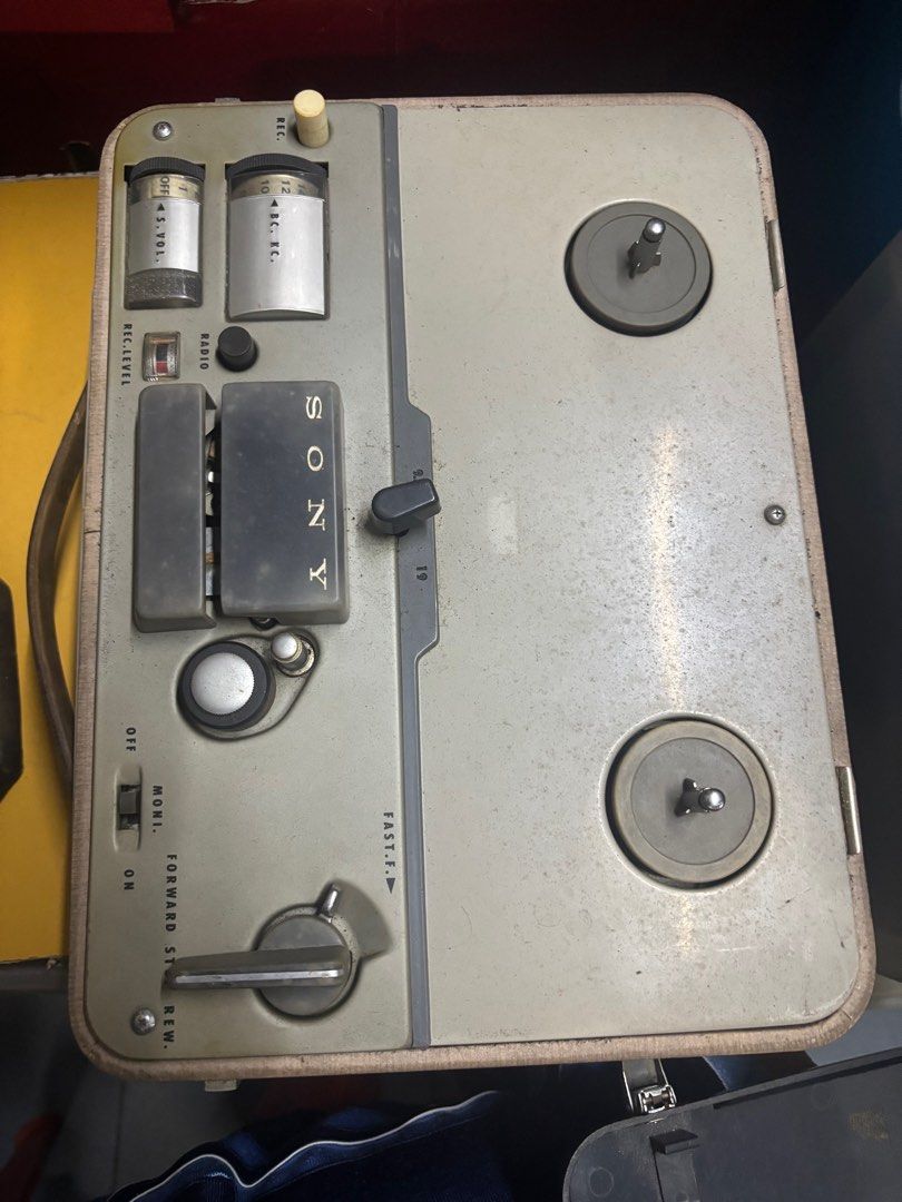 Vintage Sony Tape Recorder, Audio, Voice Recorders on Carousell
