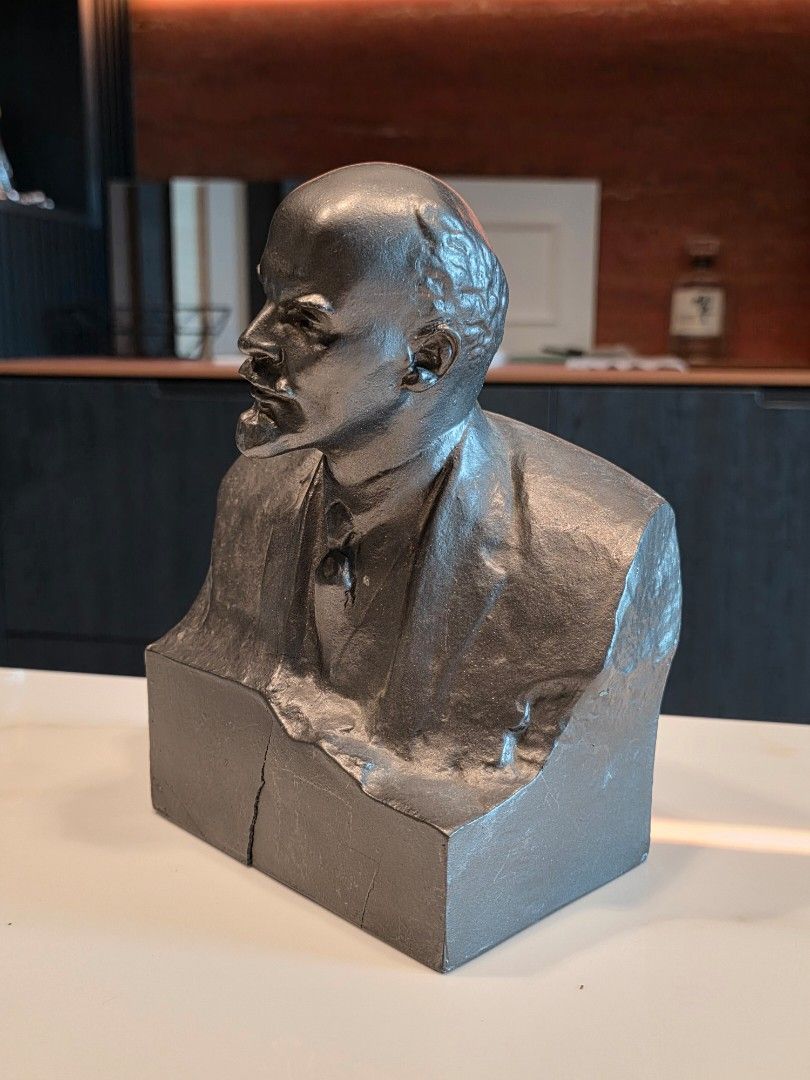 1963 Vladimir Lenin Statue bust Communist Soviet Union antique, Hobbies ...