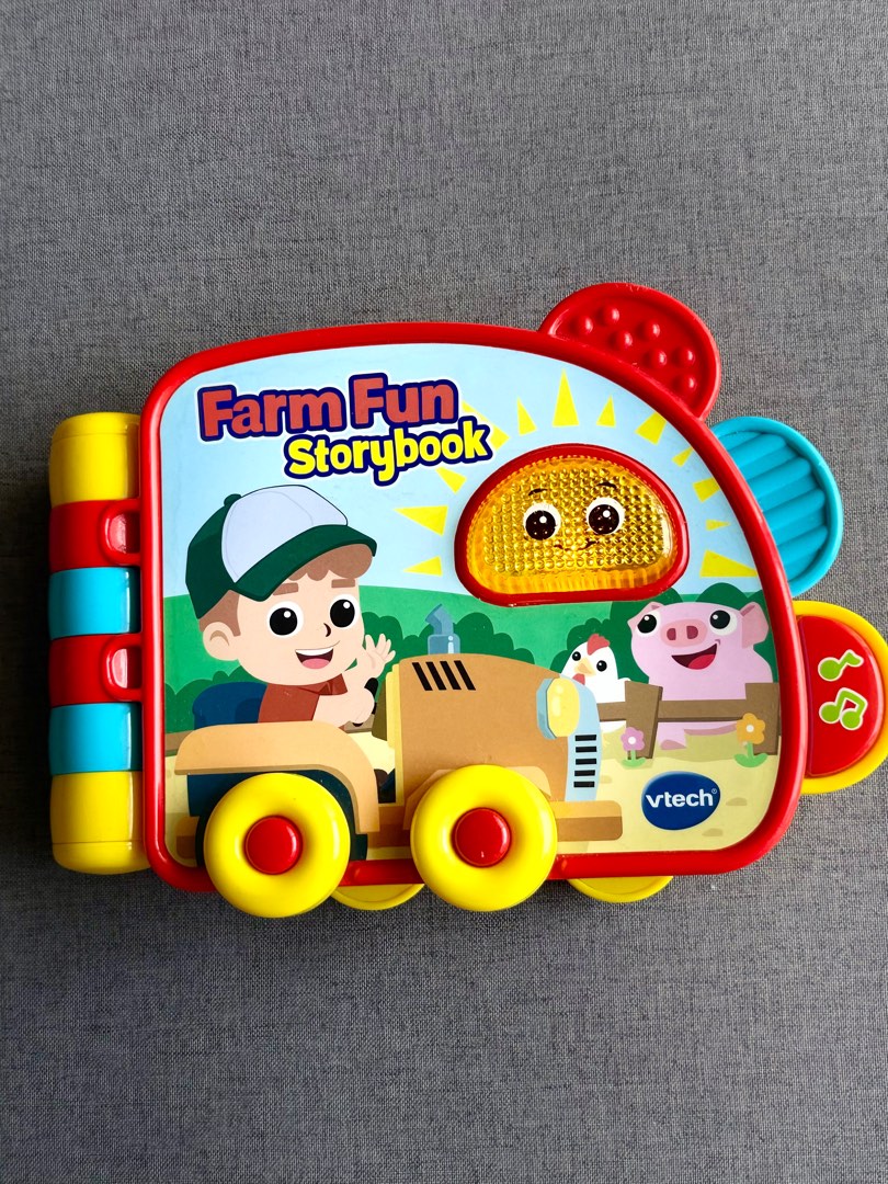 VTech Farm Fun Storybook | Baby Toys, Babies & Kids, Infant Playtime on ...