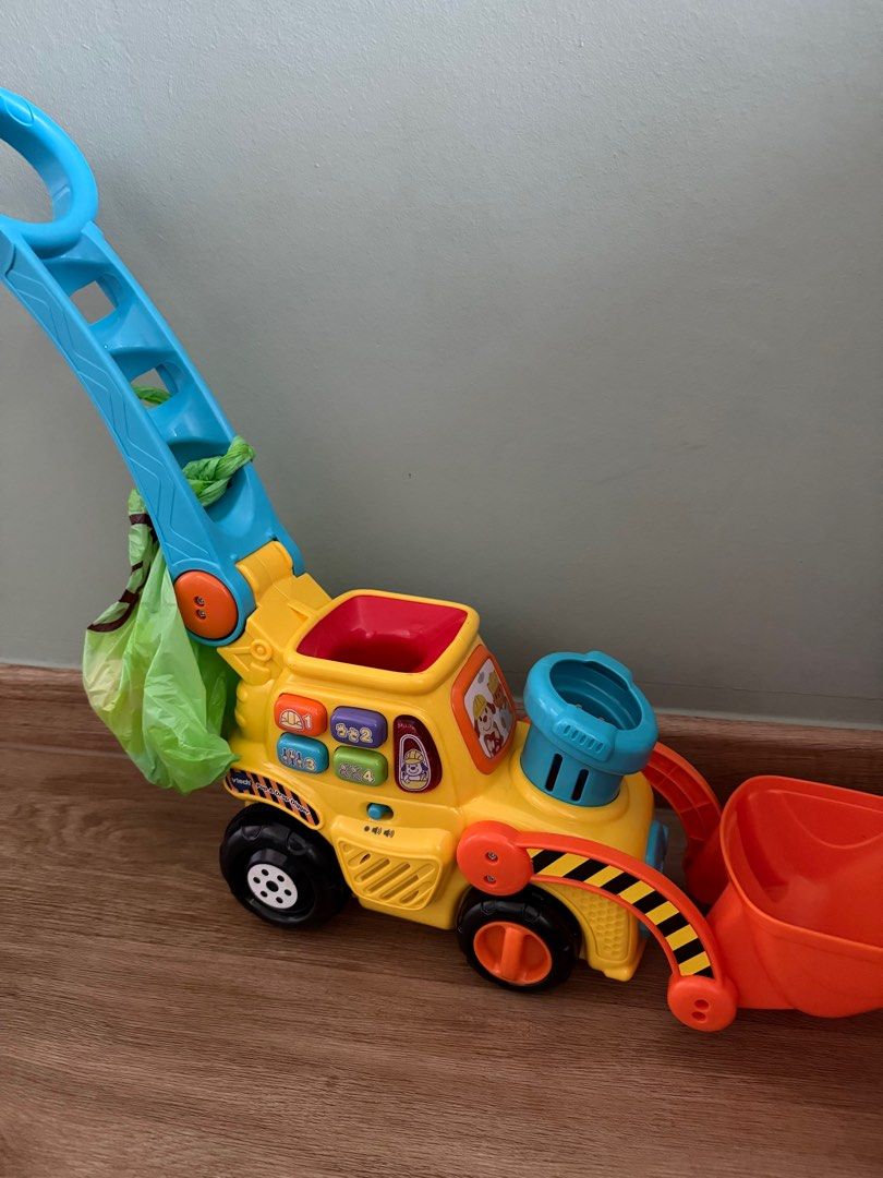 VTech Pop and Drop Digger, Babies & Kids, Infant Playtime on Carousell