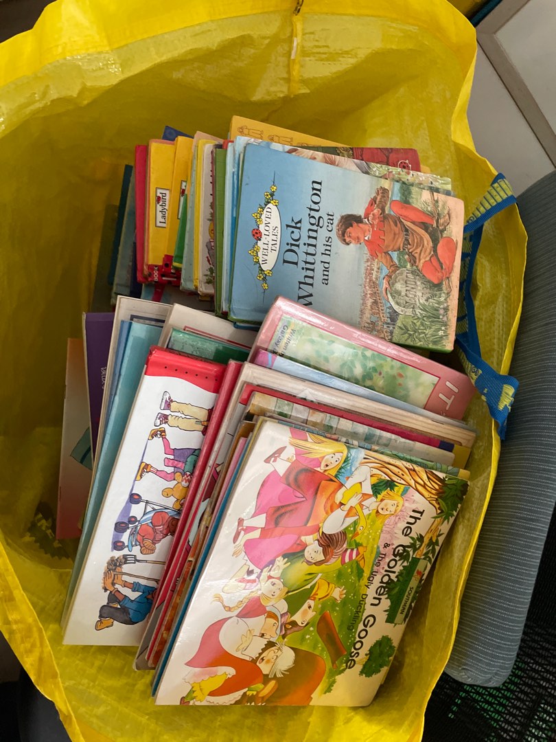 Whole bag of more than 80 Vintage Children's Story Books - Bundle ...