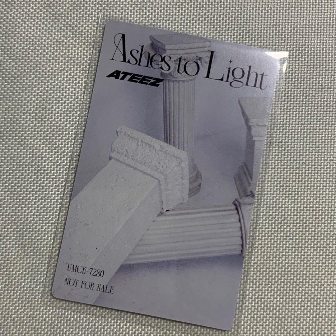 [WTS] Official Ateez Mingi Ashes to Light Japan Flash Price Version ...