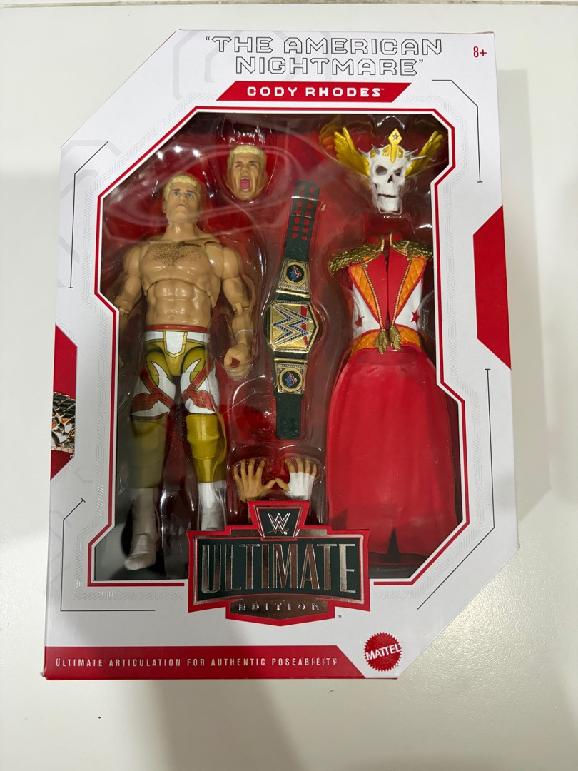 WWE Ultimate Cody Rhodes, Hobbies & Toys, Toys & Games on Carousell