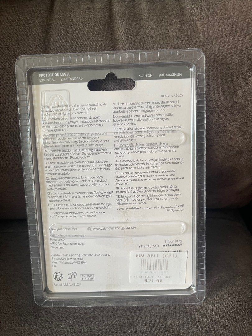 Yale Padlock with Keys - Brand New, Furniture & Home Living, Security ...