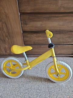 SPX Kid Balance Bike - Yellow and Orange, Sports Equipment, Bicycles ...
