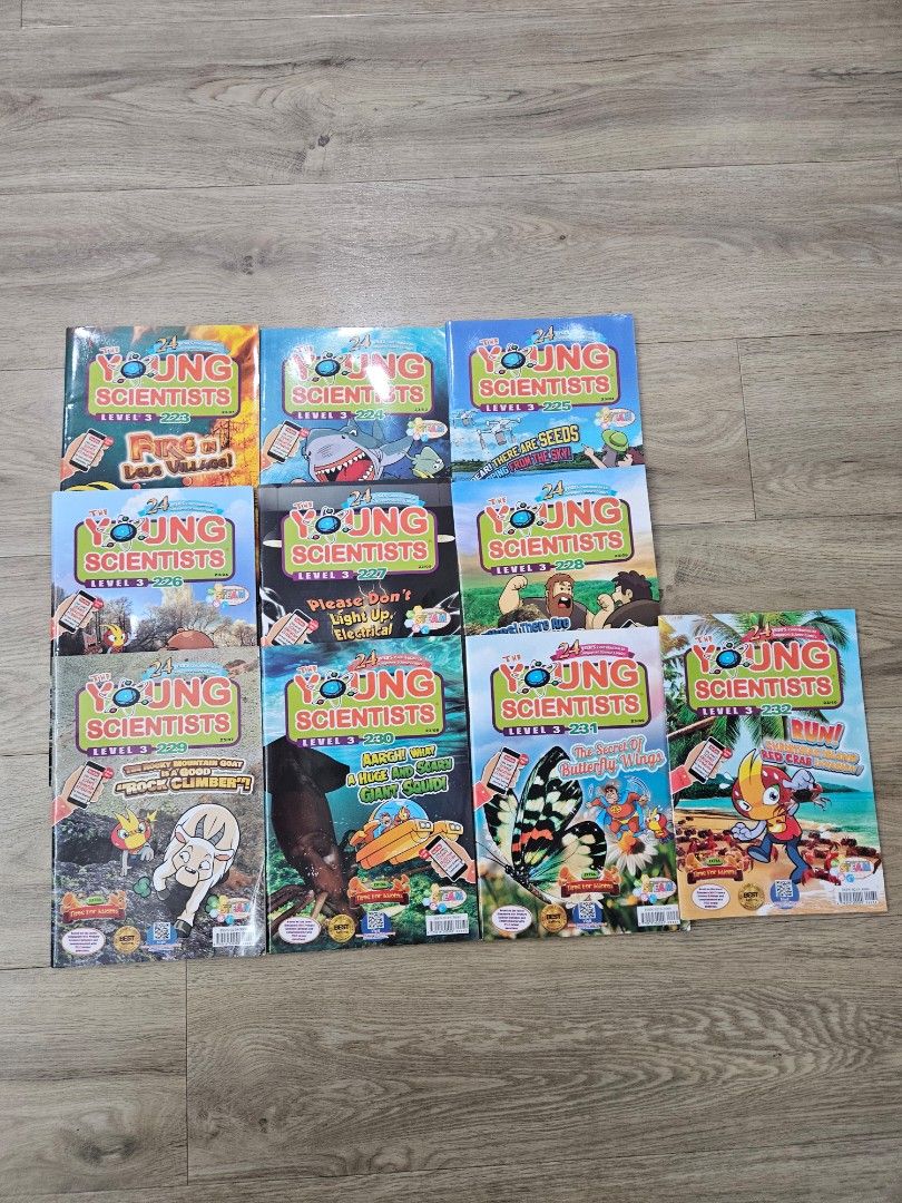 Young Scientists Magazine Series 2023 level 3, Hobbies & Toys, Books ...