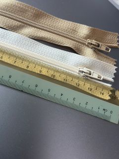 Black Plastic Zipper - New, Hobbies & Toys, Stationery & Craft, Craft ...