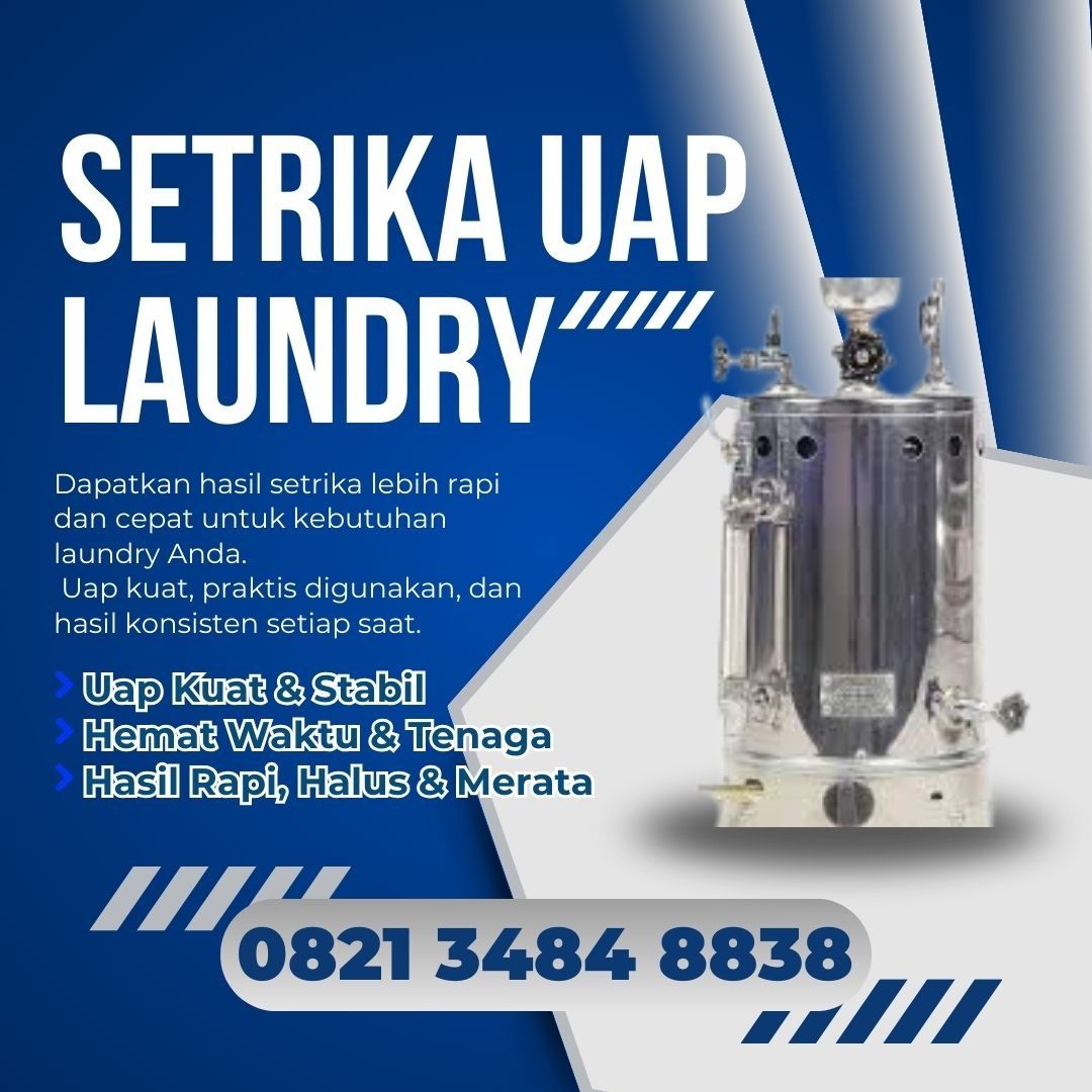 0821-3484-8838 | Pusat Setrika Uap Boiler di Kota Blitar untuk Laundry ...