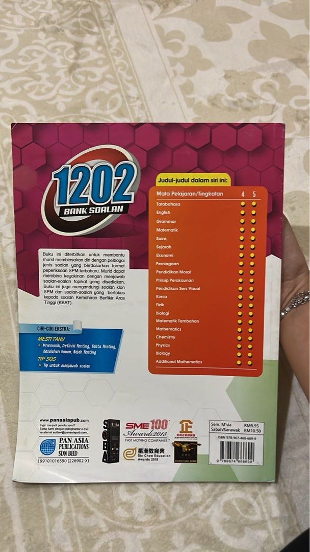 1202 Bank Soalan Fizik Tingkatan 4 KSSM, Hobbies & Toys, Books ...