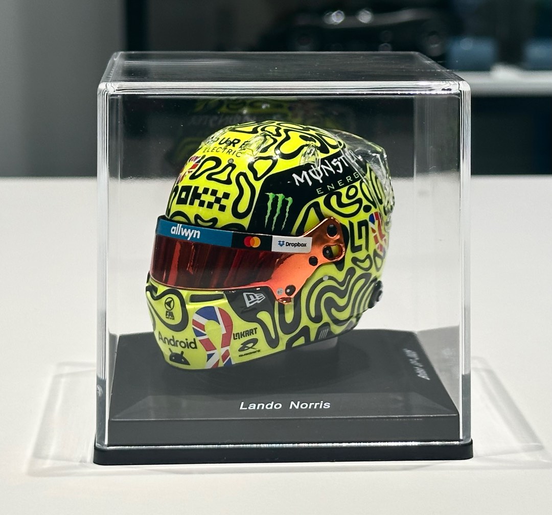 1/5 Spark Model McLaren F1 Lando Norris GP British 2025 Helmet, Hobbies ...