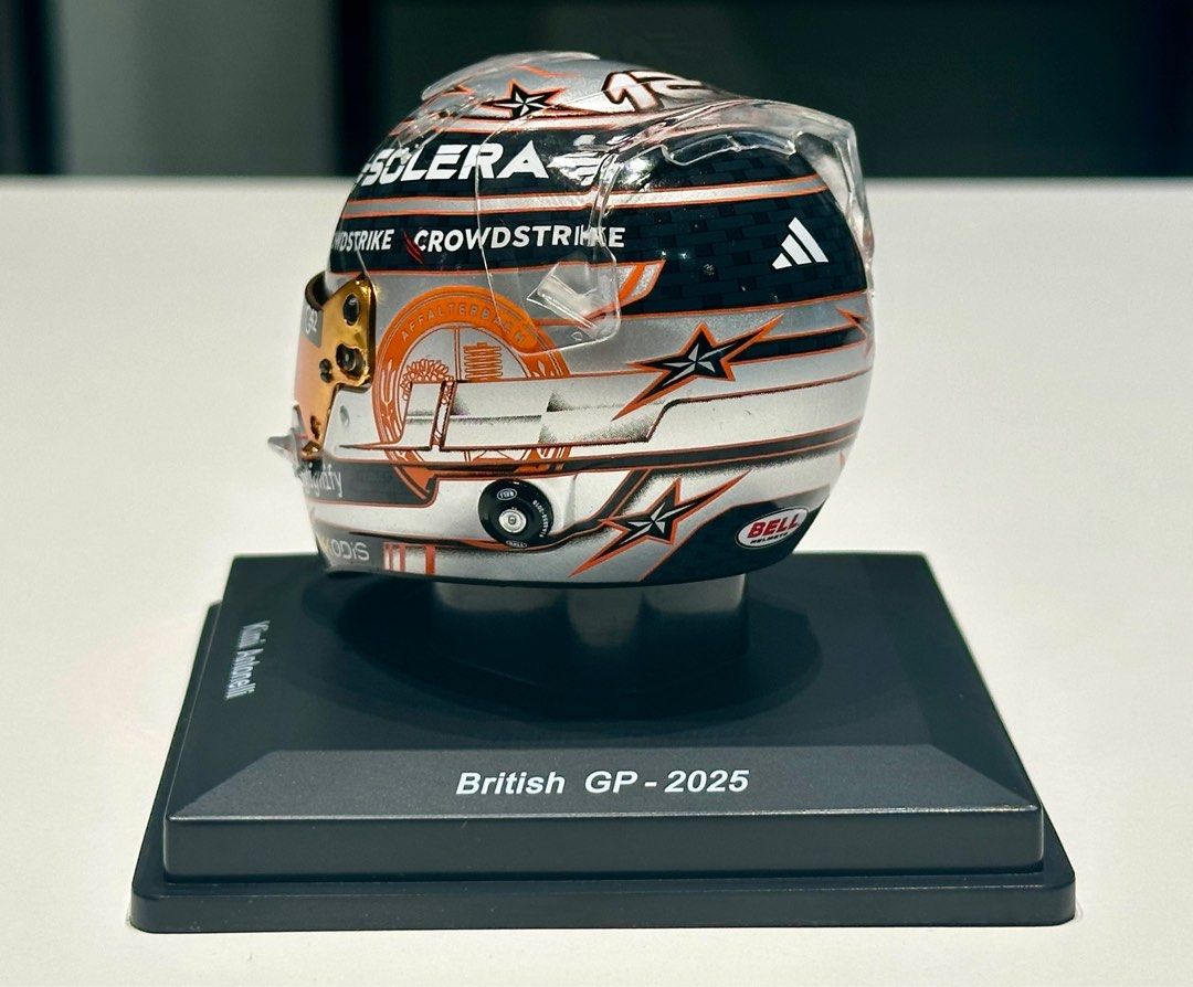 1/5 Spark Model Mercedes F1 Kimi Antonelli GP British 2025 Helmet ...