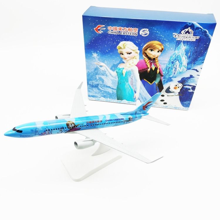 20cm China Eastern Airlines Frozen Boeing B737 Special Edition Diecast ...