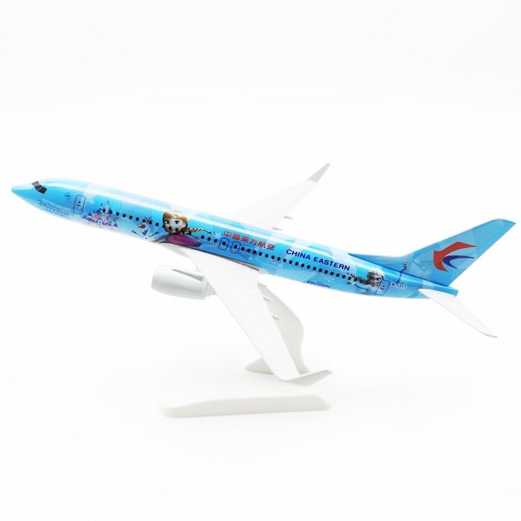 20cm China Eastern Airlines Frozen Boeing B737 Special Edition Diecast ...