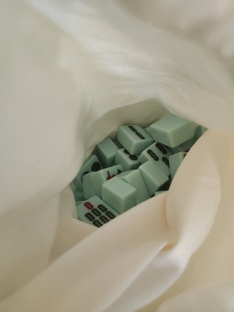 2 Sets of Jade Auto Table Mahjong Tiles, Hobbies & Toys, Toys & Games ...