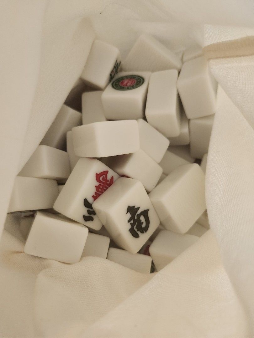 2 Sets of Jade Auto Table Mahjong Tiles, Hobbies & Toys, Toys & Games ...