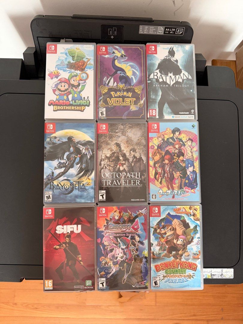 ($38 each) Nintendo Switch game Mario & Luigi Brothership / Pokémon ...