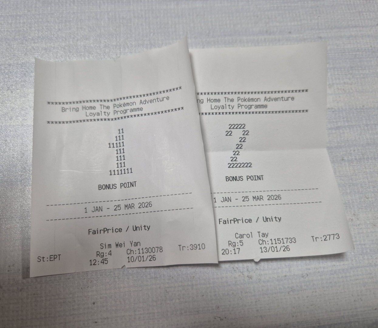 3 NTUC Bonus Point - Pokemon Adventure Loyalty Programme, Tickets ...