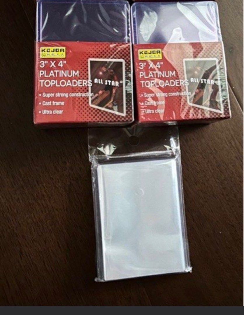 3" x 4" Platinum Toploaders All Star, Hobbies & Toys, Memorabilia ...