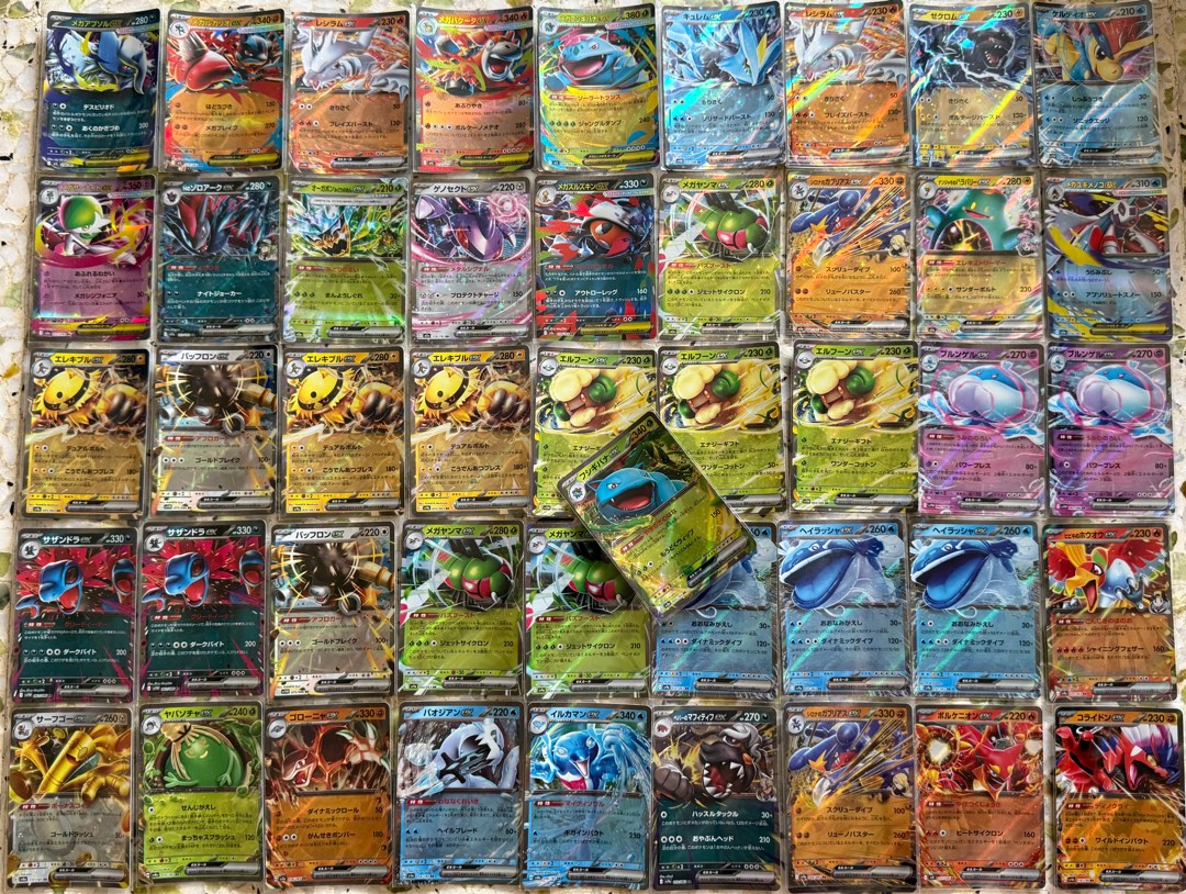 46 Pokemon cards Japan EX, Hobbies & Toys, Toys & Games on Carousell