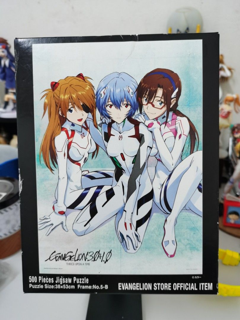 500 Piece Jigsaw Puzzle Shin Evangelion Movie Rei & Asuka & Mari (38 x ...