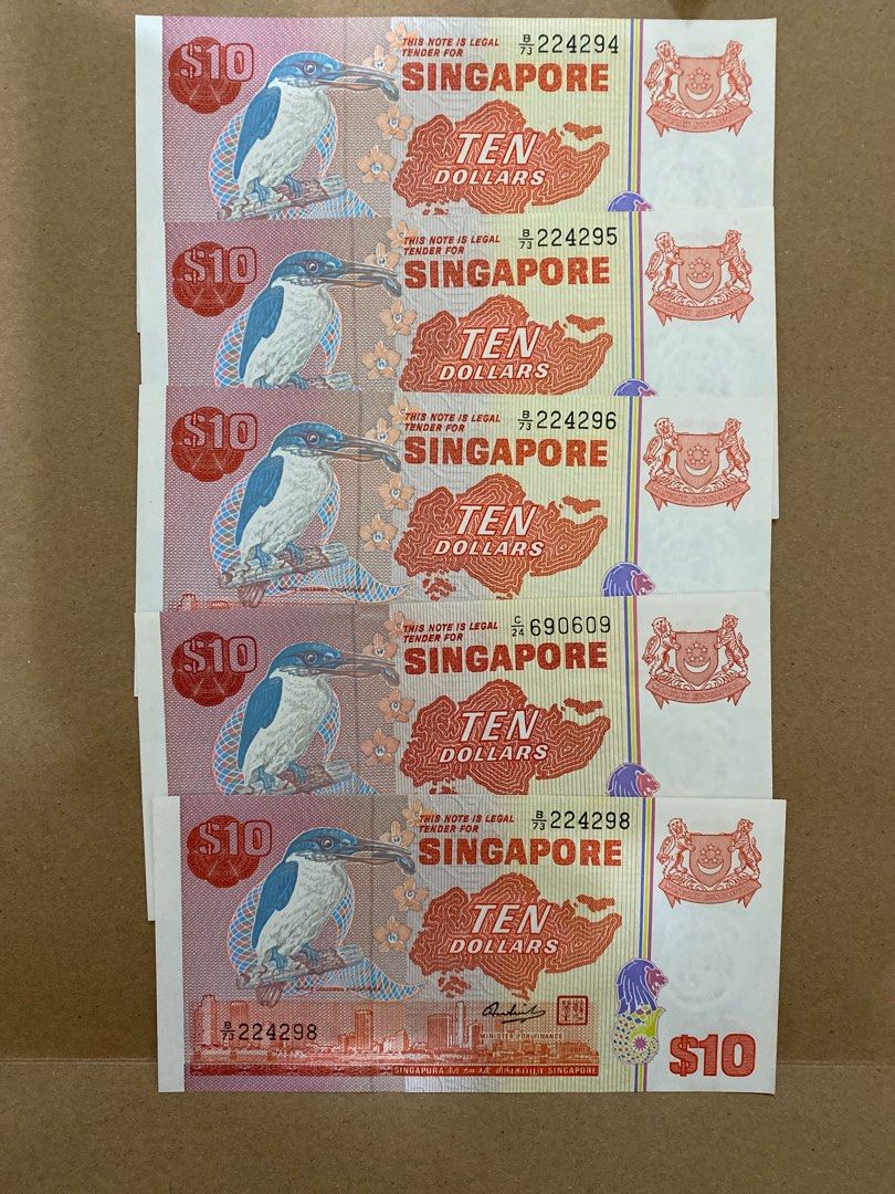 5 pcs bird series, Hobbies & Toys, Memorabilia & Collectibles, Currency ...