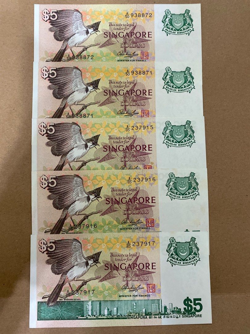 5 pcs bird series 2 rum n 3 run, Hobbies & Toys, Memorabilia ...