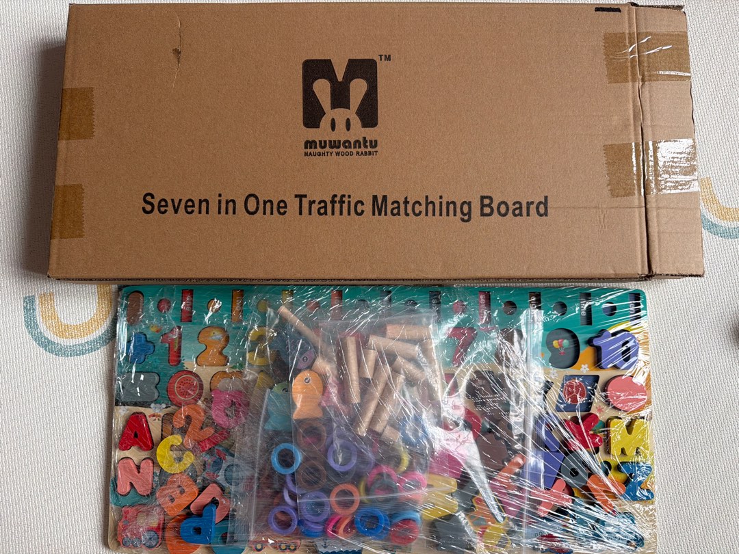 7 in 1 Traffic Matching Board, Hobbies & Toys, Toys & Games on Carousell