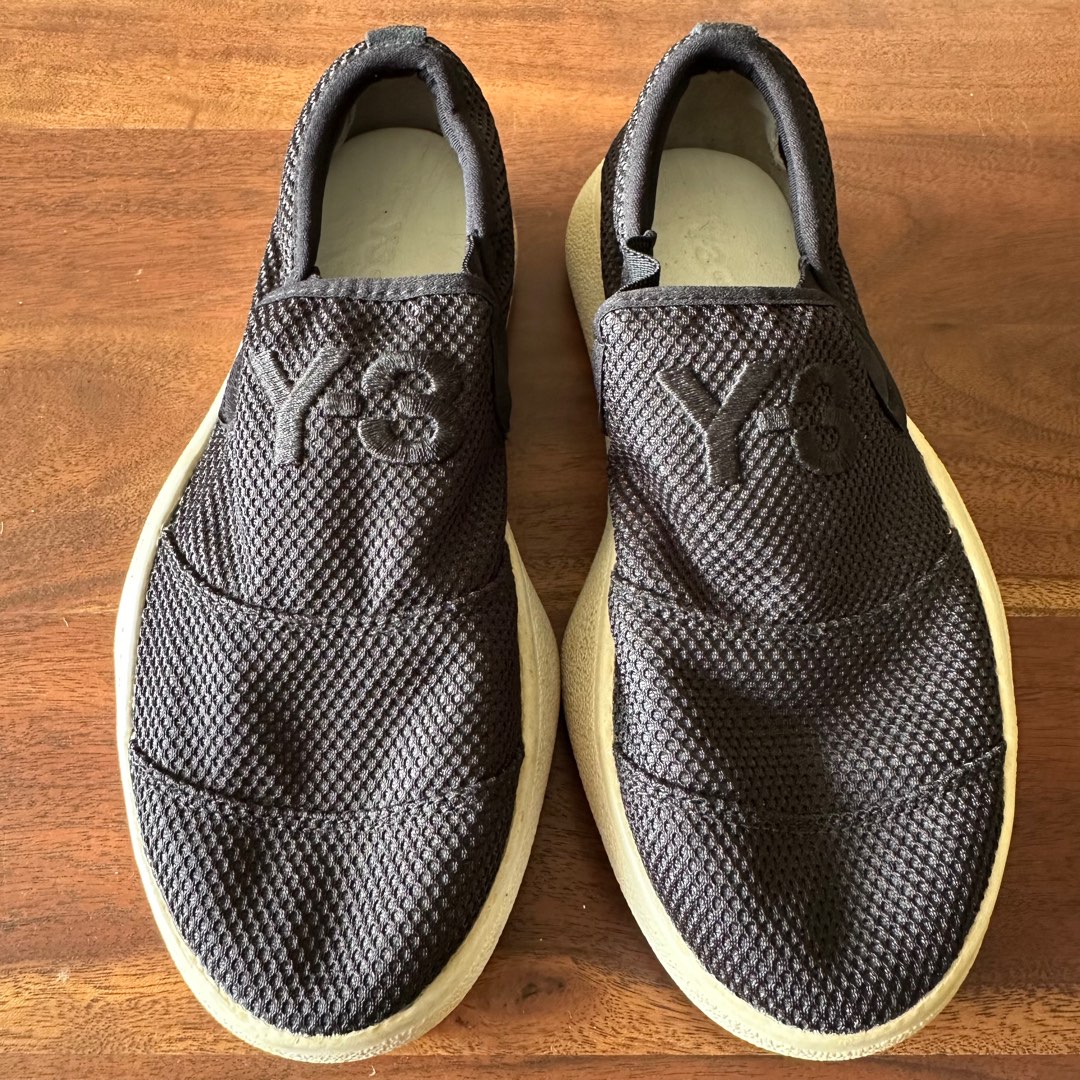 🇯🇵 Yohji Yamamoto x Adidas Y3 Black White Canvas Tangutsu Slip-On ...