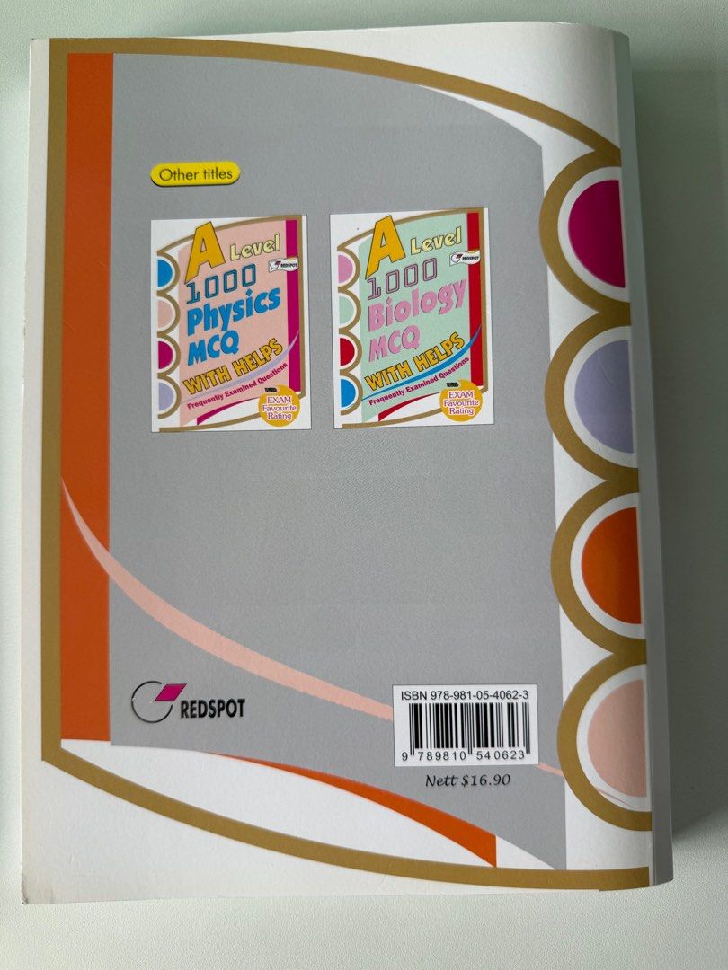 A Level 1000 Chemistry MCQ with Helps, Hobbies & Toys, Books ...