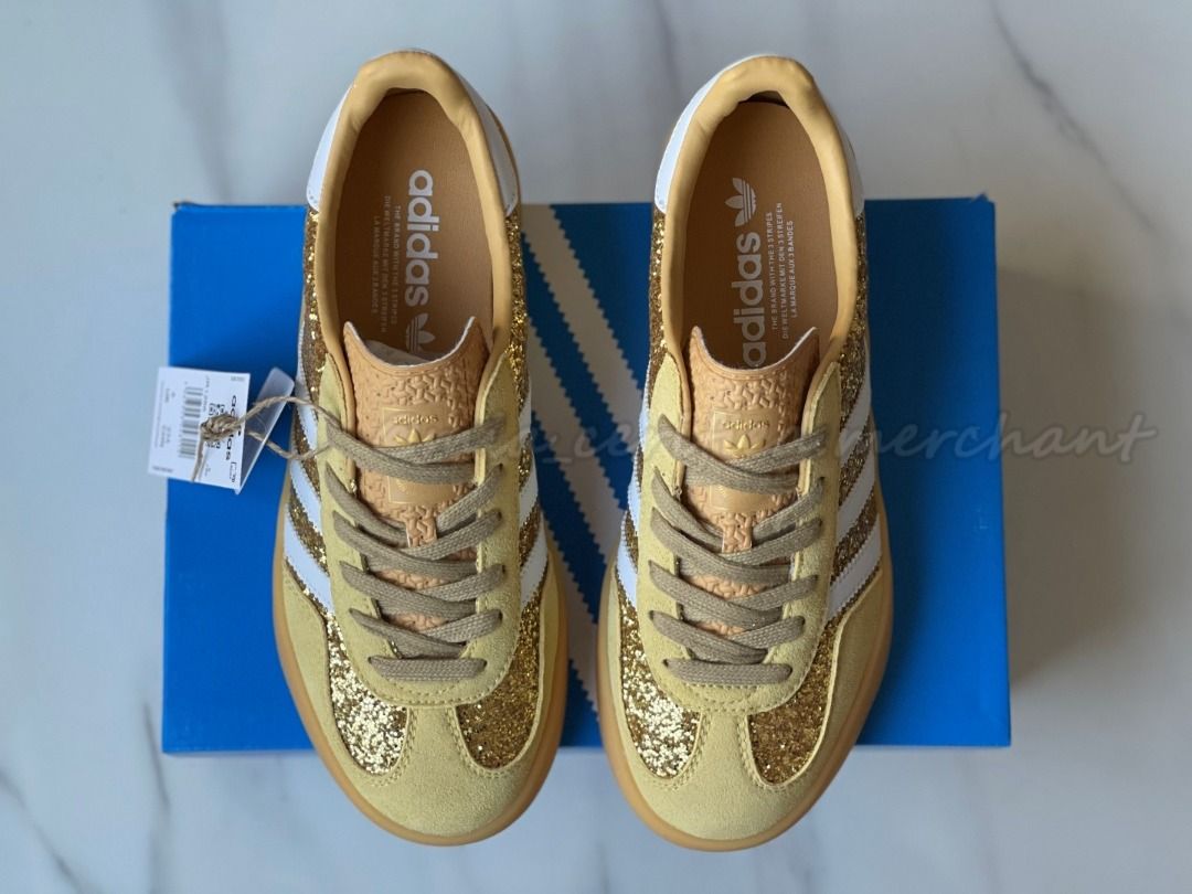 Adidas Originals Gazelle Indoor Glossy German Training Shoes for Men ...
