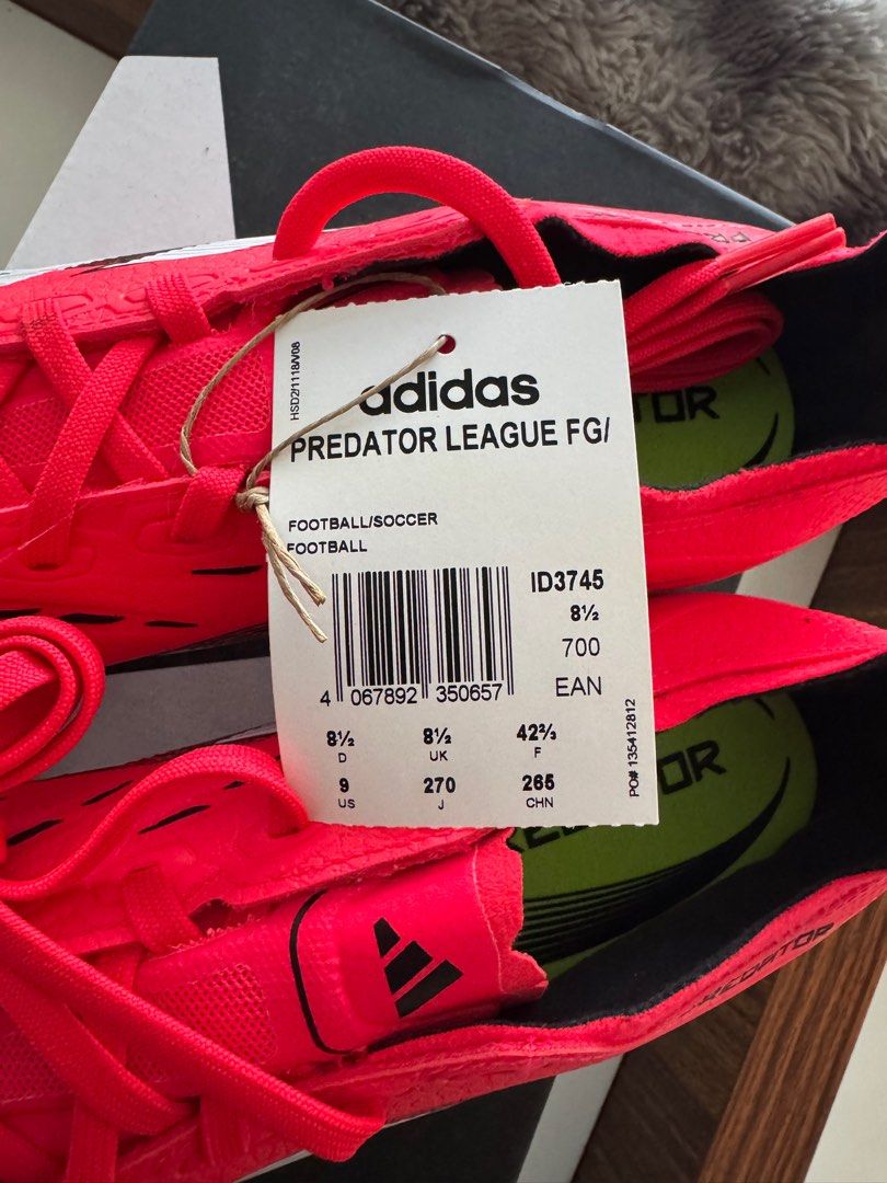Adidas Predator League FG Football Boots - Brand New, Men's Fashion ...
