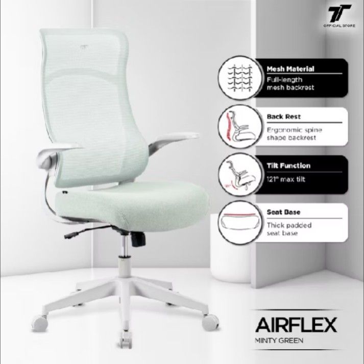Airflex Ergonomic Office Chair - Multiple Colors, Furniture & Home ...