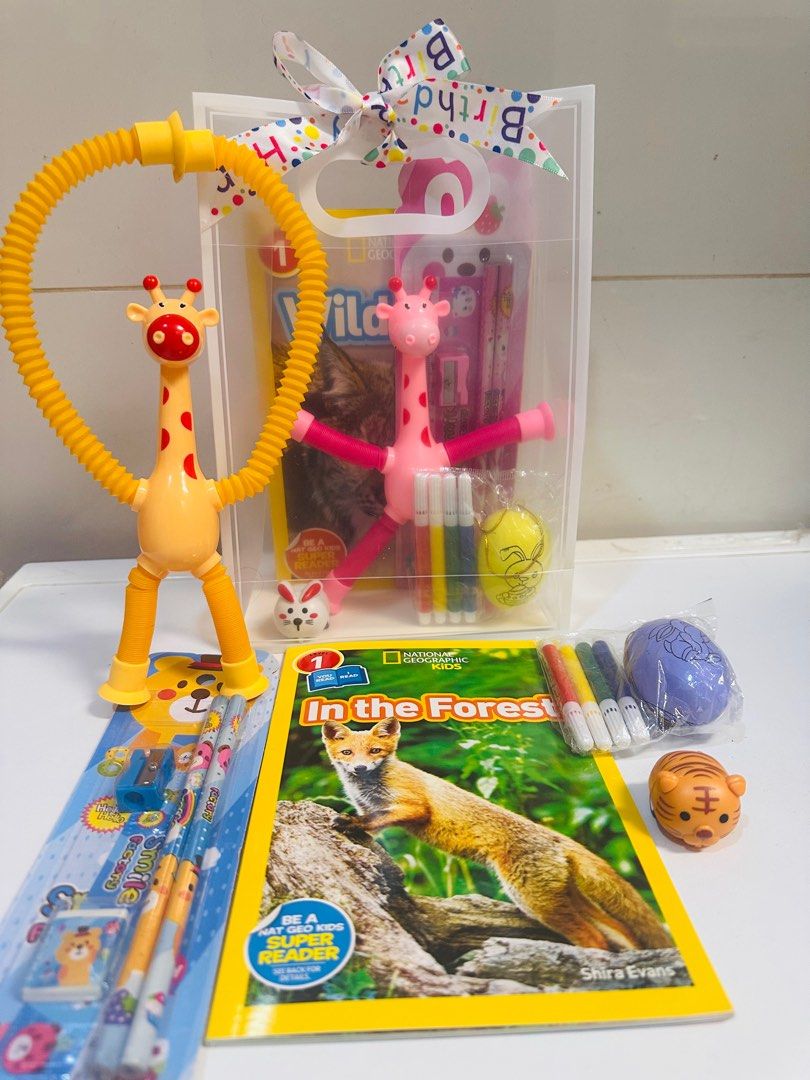 Animal Themed Birthday Goodie Bags | Pre-Packed | Custom Name & Age ...