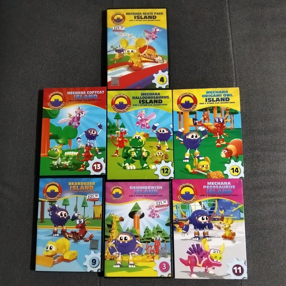 Animals Mechanicals DVDs (Children/Kids Cartoon), Hobbies & Toys, Music ...